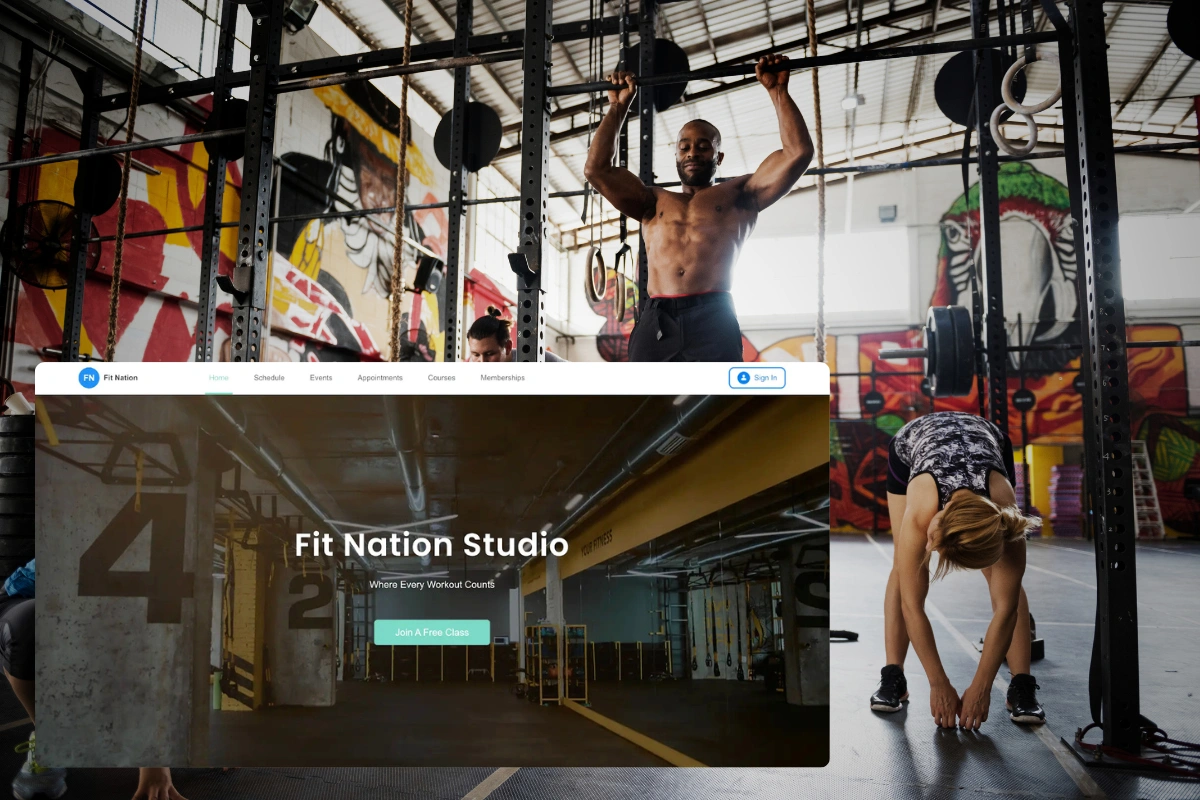 Crea la página web de tu estudio fitness en minutos con Fitune
